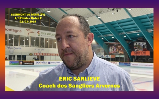 Hockey sur glace : Interview Eric Sarliève Coach de Clermont - Division ...